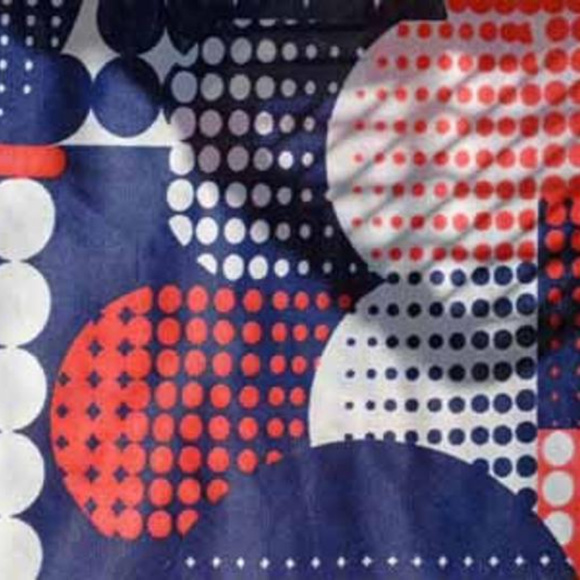 Vintage | Skirts | Vintage Knit Skirt Red White Blue Mod Maxi Patio ...